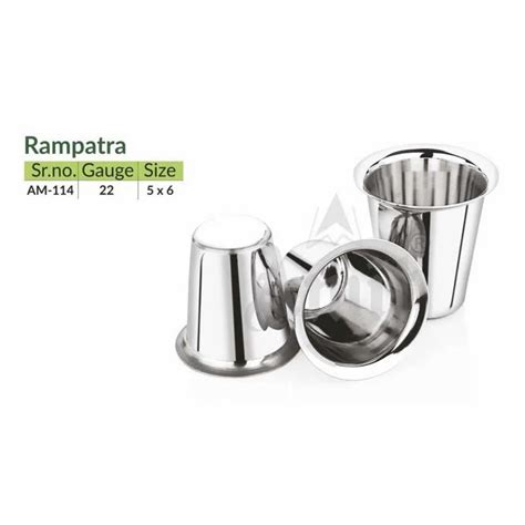 Tea Glass At ₹ 45piece Stainless Steel Glasses In Vasai Id 2853993859648