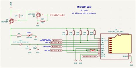 Sdcard Esp Arduino How To Turn A Microsd Card Slot Properly On And Off Electrical