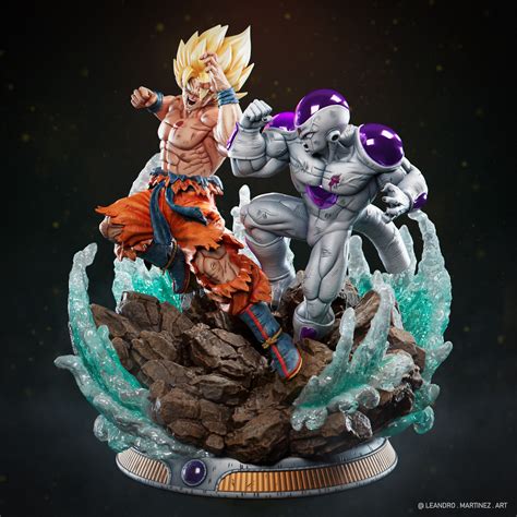 Goku Vs Frieza Fan Art Zbrushcentral