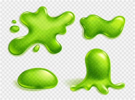 Green Slime Blob Jelly Liquid Snot Stain Or Glue 21795053 Vector Art At Vecteezy