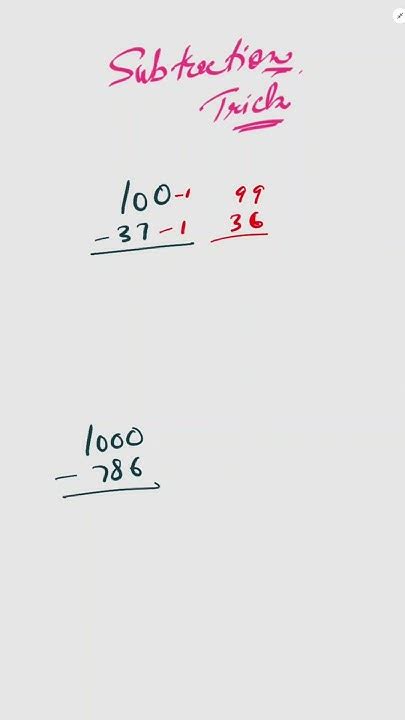 Magical Math Trick Maths Quickmathtrick Youtube