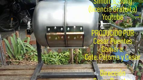Fabricar Tostadora Artesanal De Granos 2 5 Kg Youtube