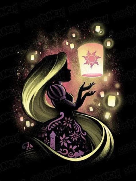 Rapunzel Tangled Silhouette