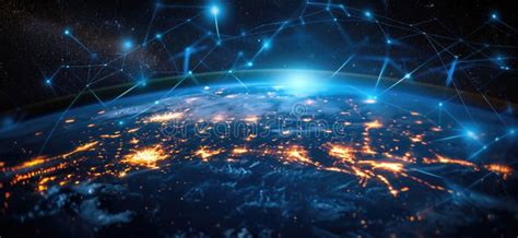 Global Network Concept Communication Technology Banner Connectivity