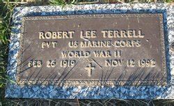 Robert Lee Terrell 1919 1992 Mémorial Find A Grave