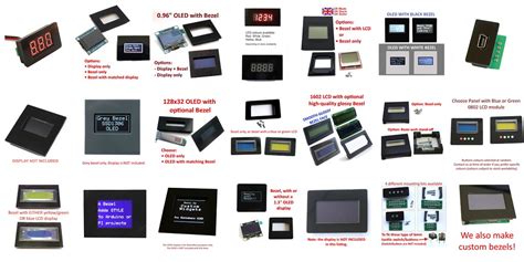 bezels and mounts for displays products and services arduino forum