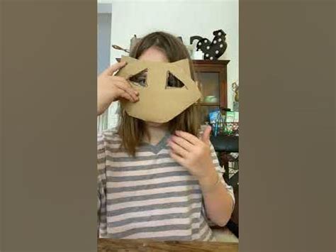 How To Make A Therian Mask Youtube