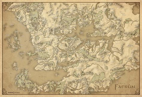 Complete Map Of Faerun