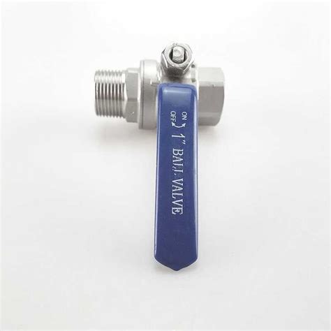 304 Stainless Steel Two Piece Inner And Outer Thread Ball Valve Inner And Outer Thread Valve