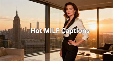 350 Hot Milf Captions For Confident Bold And Flirty Posts