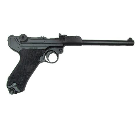 Replica Ww1 Ww2 German Artillery Luger Pistol By Denix