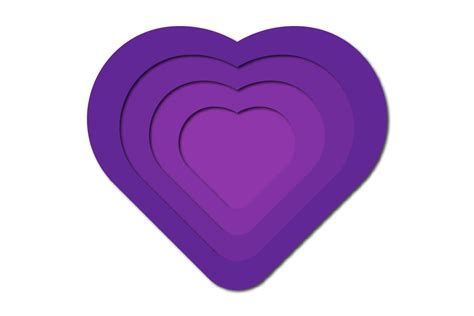 Purple Heart Graphic By Palmzm89 · Creative Fabrica