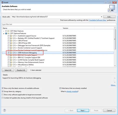 C And C Gdb Hardware Debugging Mcu On Eclipse
