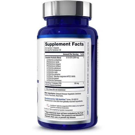 Md Supplement Complete Probiotics Pla Tinum 30