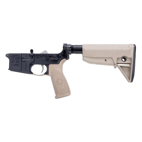 Bcm Complete Gunfighter M4 Lower Receiver Assembly Fde Rooftop Defense