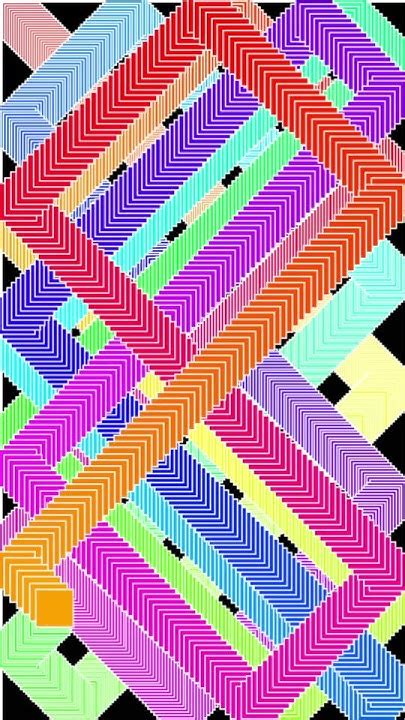 Exponential Speed Until It Crashes Creativecoding Visualart Asmr