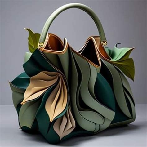 Unique Floral Design Bag Botanical Flower Shaped Bags For Daily Use Unique Flower Purse