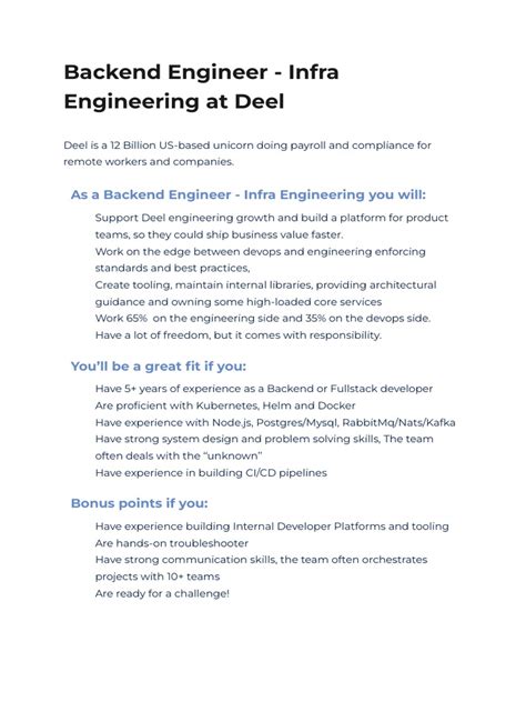 Backend Devops Engineer Deel 1 Pdf Business Economies