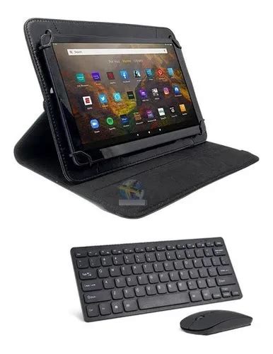 Capa Giratória Para Amazon Fire Hd10 2017 Teclado Mouse Frete Grátis