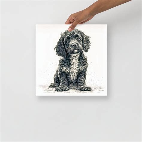 Cockapoo Dog Print Cockapoo Art Cockapoo Poster Cockapoo T