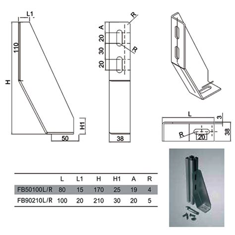 Bracket Hoonly Aluminium Profile