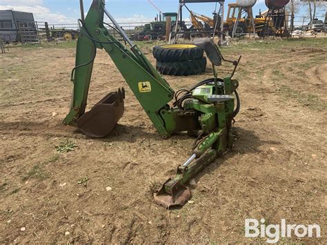 John Deere 3 Pt Backhoe Attachment Construction Bigiron