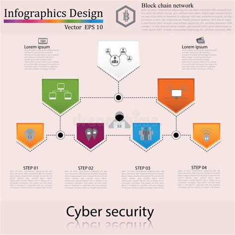 Infographic Design Template Can Be Used For Workflow Layout Diagram