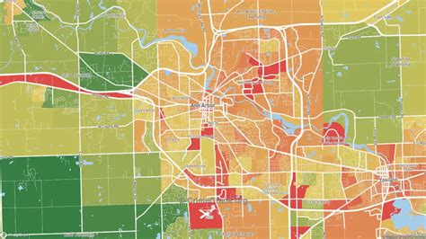 The Safest And Most Dangerous Places In Ann Arbor Mi Crime Maps And