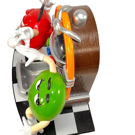 Vintage Mm Mandm Rock And Roll Jukebox Candy Dispenser Collectible