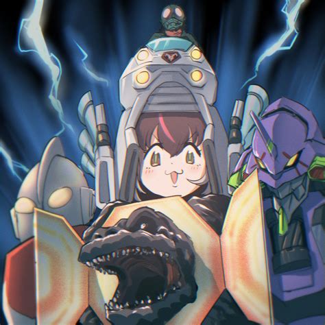 Godzilla Brown Long Eared Bat Eva 01 Ultraman Kamen Rider 1 And 1