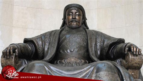 چنگيز خان جي قبر هيل تائين ڳجهارت بڻيل Awami Awaz