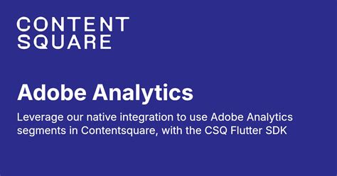 Adobe Analytics Flutter