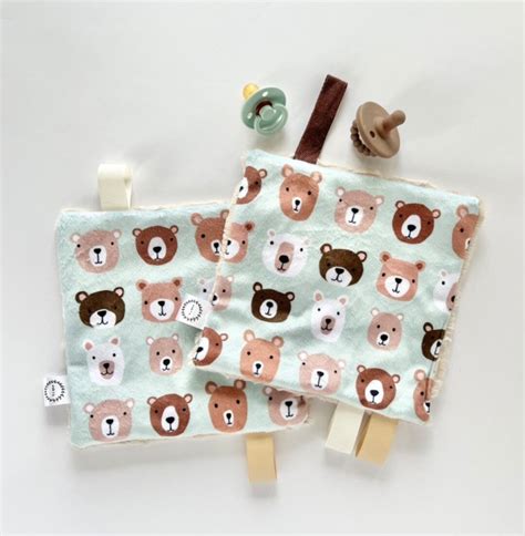 Paci And Crinkle Mini Set Pacifier Mini Bink Mini Mini Lovey Mini