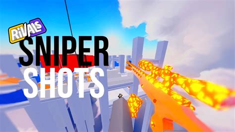 Hitting Sniper Shots Roblox Rivals Youtube