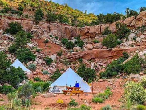 15 Best Spots For Glamping In Zion National Park