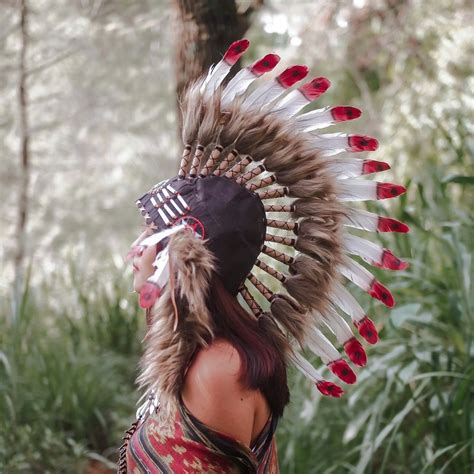 Feather Headdress Etsy