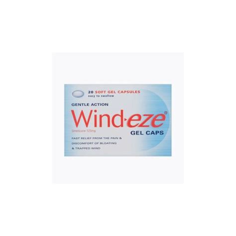 Wind Eze Gel Capsules 20 Reavley Chemist Gh