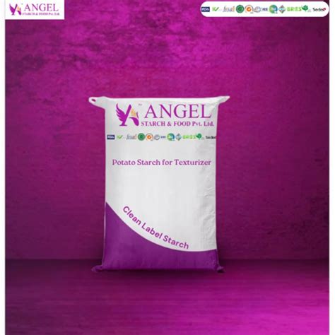 Indian Powder Clean Label Potato Starch For Texturizer Packaging Size