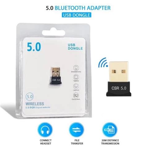 Jual Usb Bluetooth Dongle 50 Adapter Wireless Receiver Pc Laptop Komputer Kota Manado Great