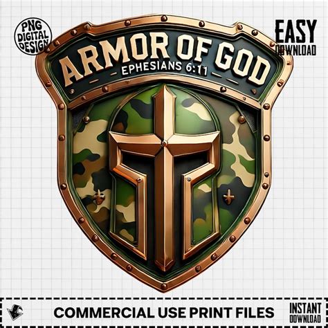 Christian Clipart File Download Graphic Design Faith Based Shield Armor