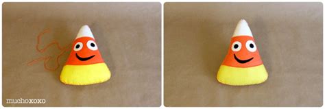 Candy Corn Softie Mucho Xoxo