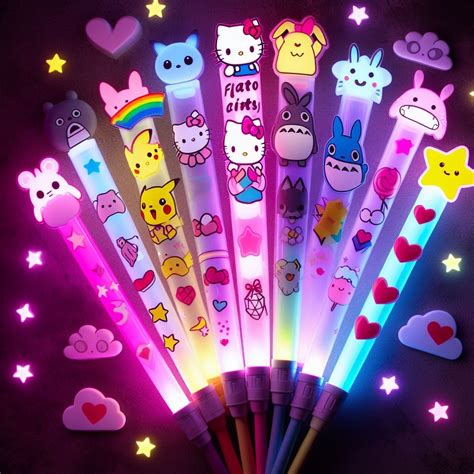 Cute Concept Light Stick With Cartoon Characters