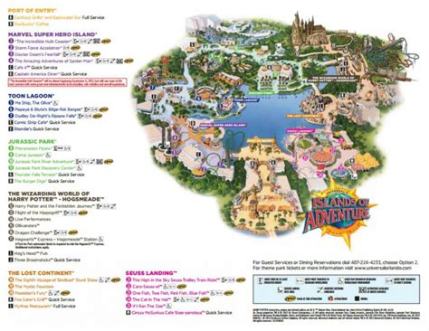 Universal Studios Florida Map Free Printable Maps