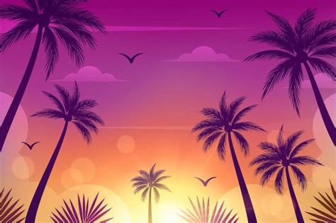 Gradient Summer Background Free Vector Summer Backgrounds Graphic