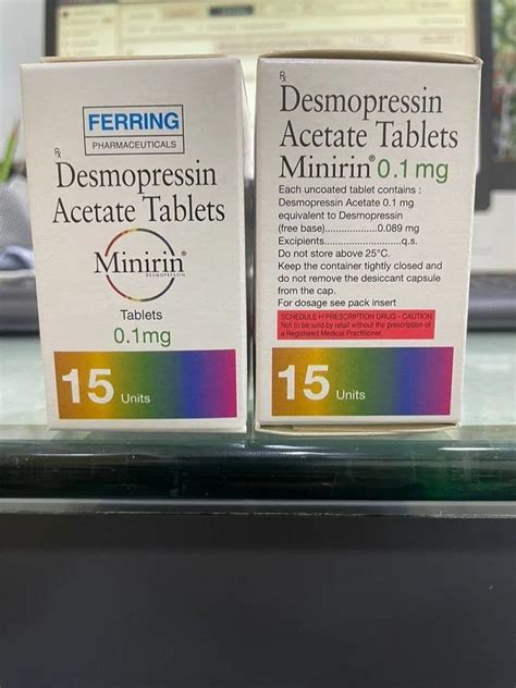 Minirin 0 1mg Tablet Packaging Size 1 15 At ₹ 850 Pack In Nagpur Id 2855178076233