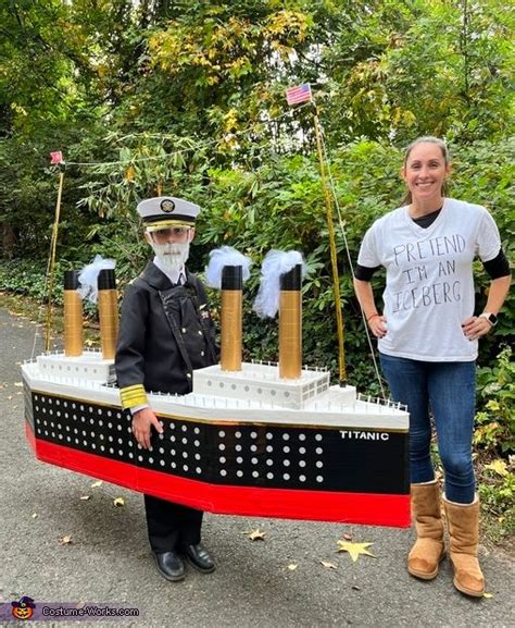 Titanic Captain Smith And The Iceberg Costume Themed Halloween