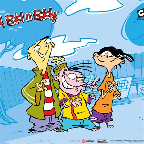 Download Ed Edd Eddy Blue Backyard Wallpaper