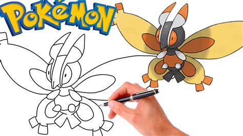 How To Draw Mothim Pokemon 414 Generation 4 Youtube
