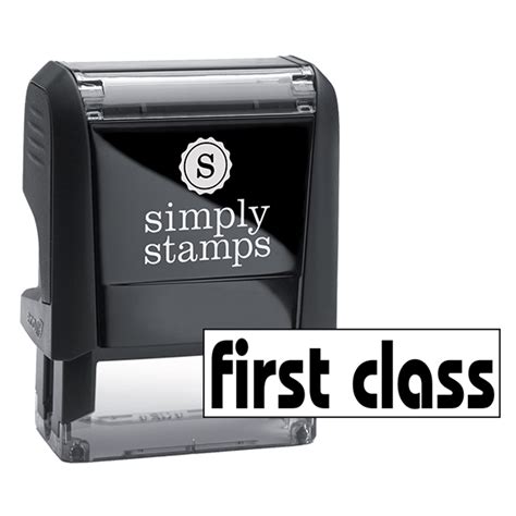 First Class Rubber Stamp Simply Stamps