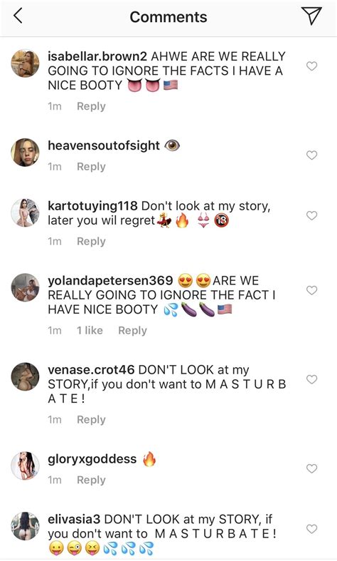 The Comments From Sex Bots Under Every Popular Ig Pages Post Rmildlyinfuriating